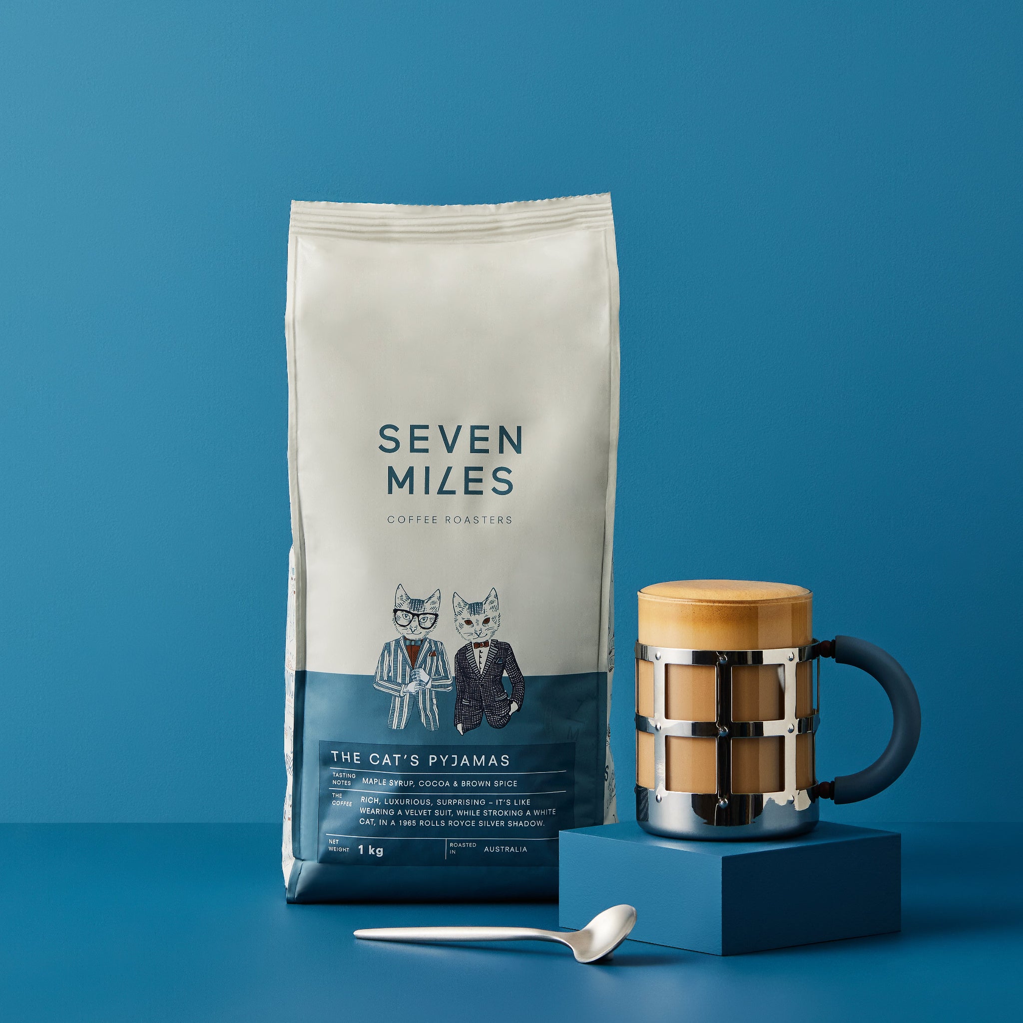 The Cat's Pyjamas Coffee Beans | Seven Miles Coffee Roasters
