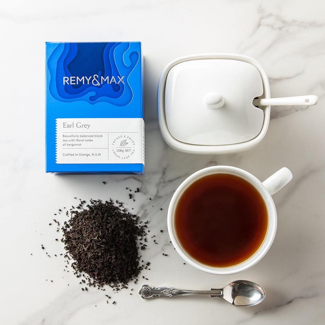 Remy & Max Earl Grey Tea: Signature Blend of Citrus and Bold Black Tea ...